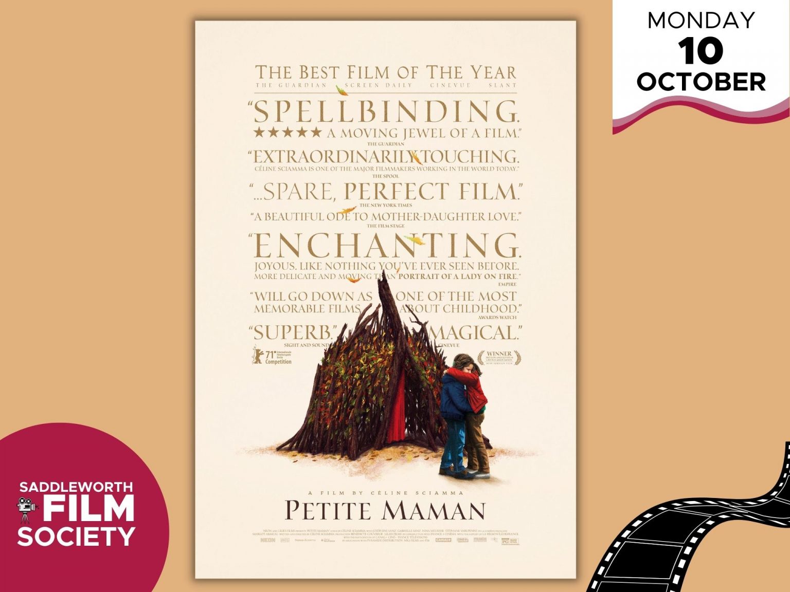 Film Society returns to big screen in Delph – MILLGATE ARTS CENTRE